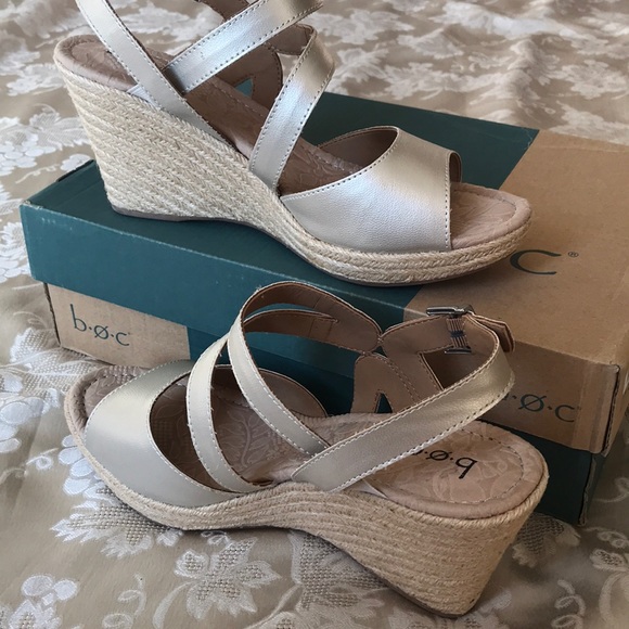 boc | Shoes | Boc Teal Espadrille Wedge Sandal | Poshmark